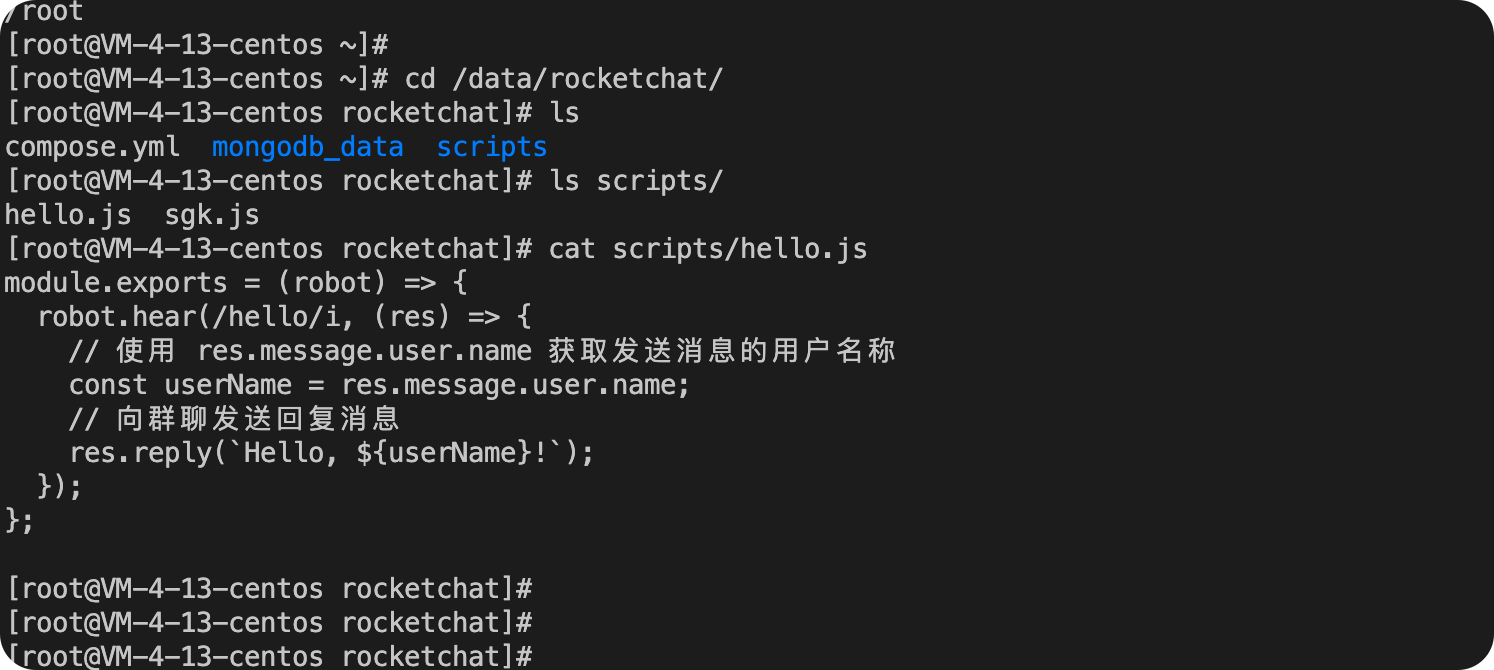 Rocket.Chat搭建个人聊天服务器并配置hubot机器人 – Zgao's blog