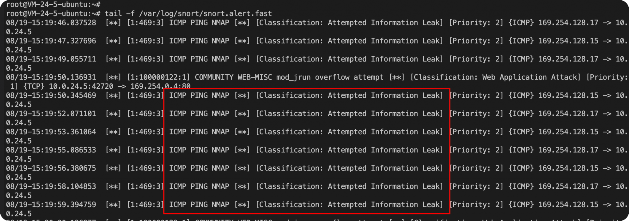 使用Snort进行网络入侵流量检测 – Zgao's blog