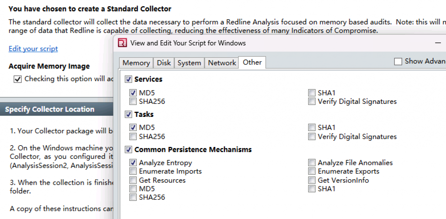 使用FireEye Redline采集取证数据 – Zgao's blog